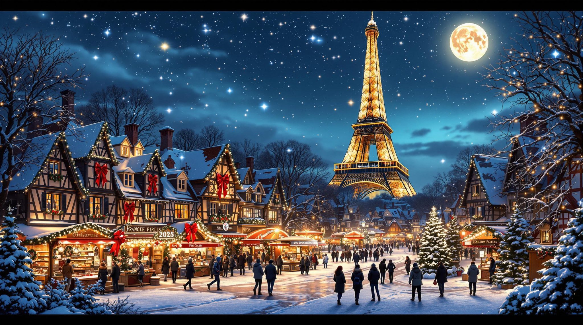 Réveillon de Noël 2025 : découvrez les destinations magiques en France 🎄