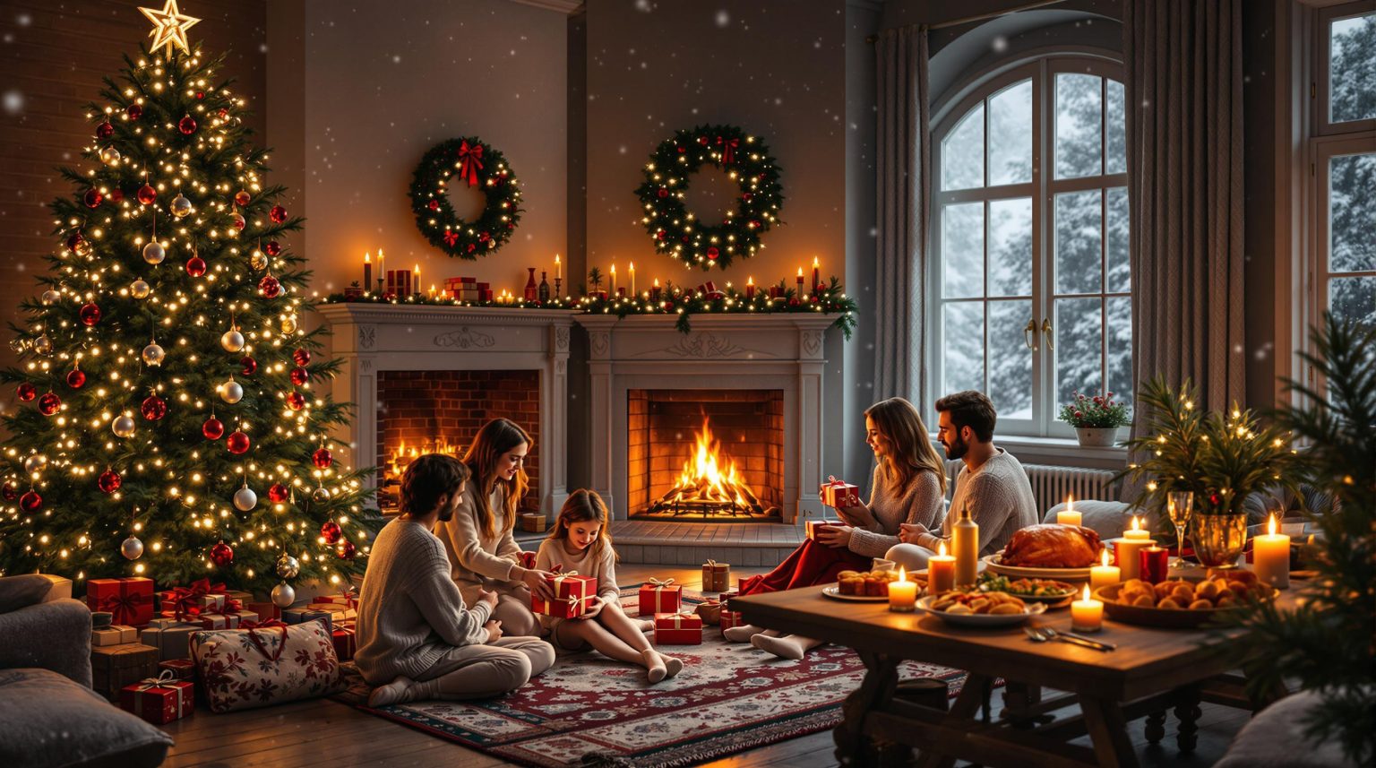 Le réveillon de Noël : traditions et célébrations 🎄