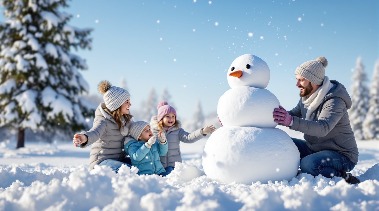 Bonhomme de neige facile : astuces et fun pour petits et grands ☃️ ️